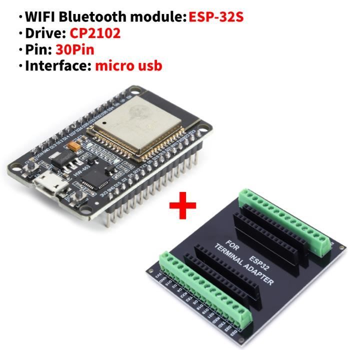 ESP-32S-Board - Carte de développement ESP32 6 000 cartes compatibles ...