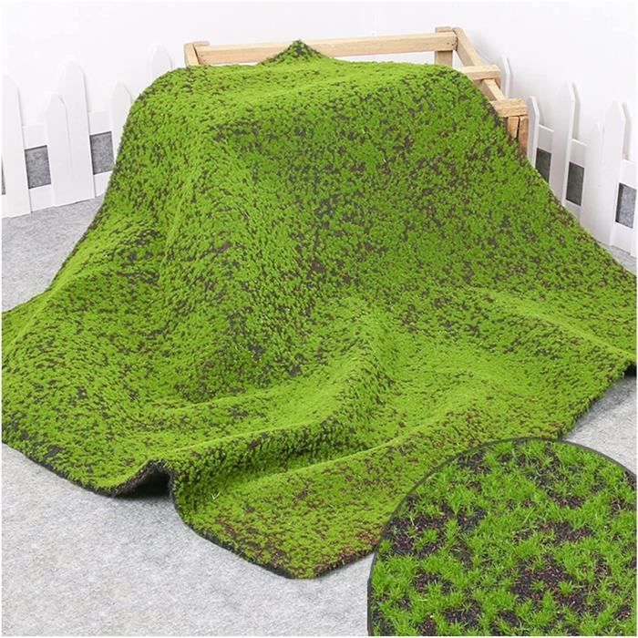 1x1m Tapis de mousse Artificielle Faux Gazon Gazon Vert Artificiel DIY ...