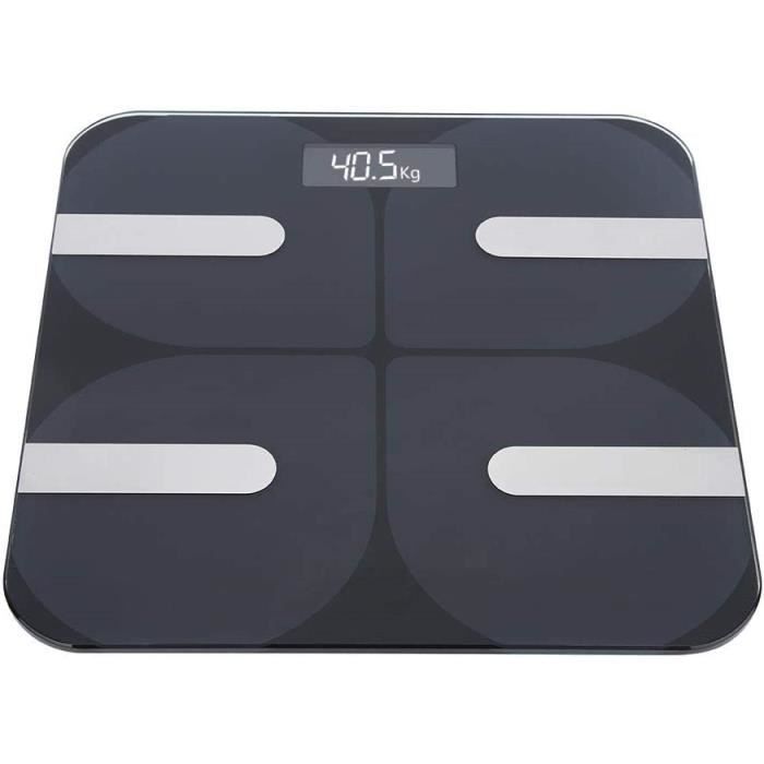Balance Pèse Personne Connecté 180KG Pèse Personne Impédancemètre ...
