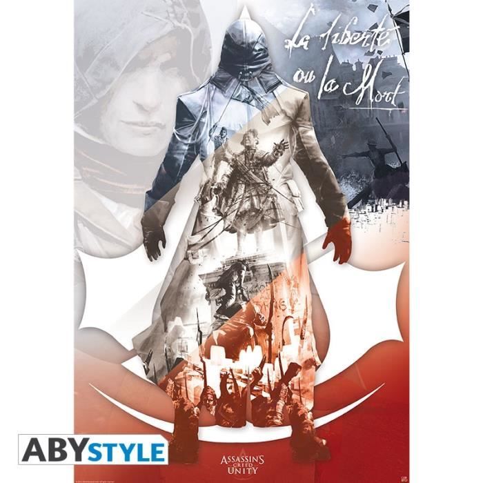 ASSASSIN'S CREED Poster Assassin's Credd Unity ... - Cdiscount Maison