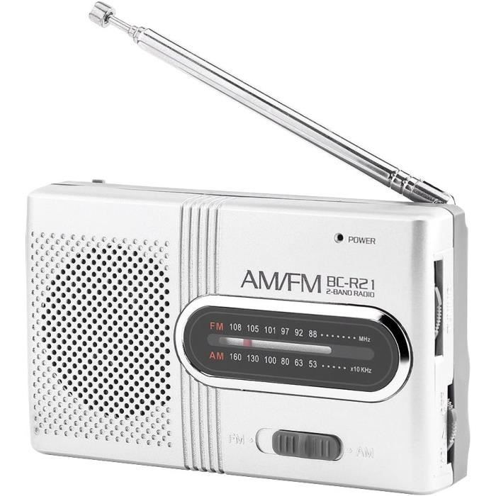 Radio Am-Fm Portable, Petite Radio Portable - Haut-Parleur Intégré ...