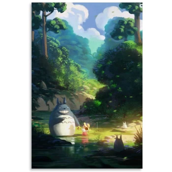 Anime Girls Studio Ghibli Nature Totoro Mon voisin Totoro Toile Art ...