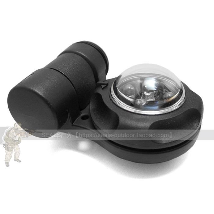 Le noir - Élément Airsoft VIP Light IR LED Signal de sécurité voyant ...