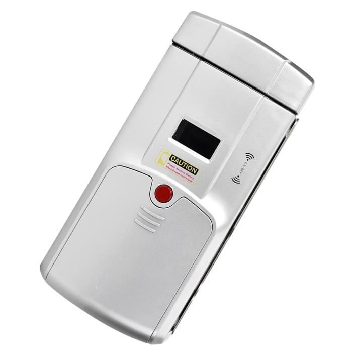 Caché serrure de porte électronique sans fil télécommande serrure ...