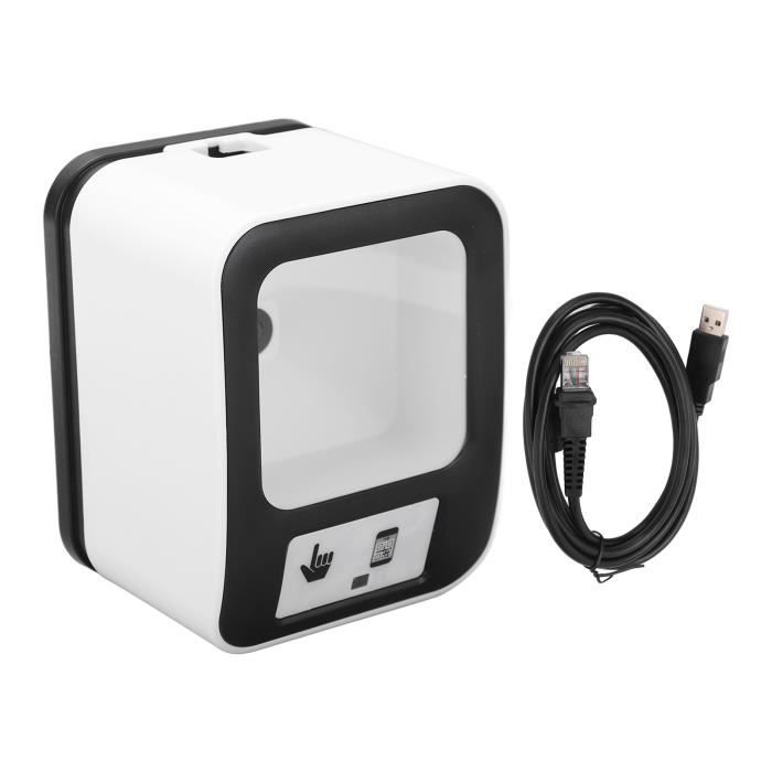 EJ.life Scanner de codes à barres Lecteur de codes-barres de bureau USB ...
