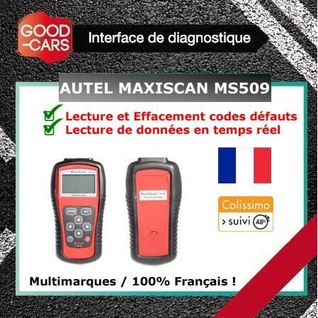 Outil Diagnostique Scanner OBD MaxiScan MS509 Valise diagnostic auto ...