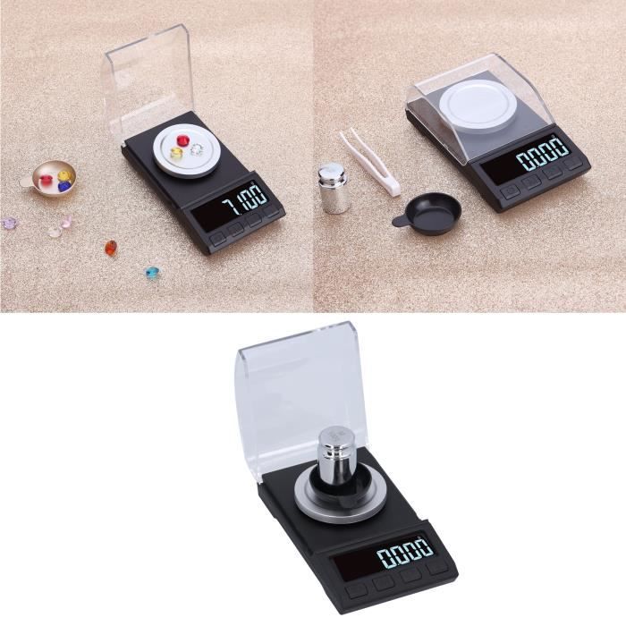 HURRISE Balance USB Petite Échelle de Bijoux Balance Électronique USB ...