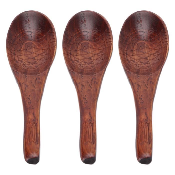 Cuillères en bois - HURRISE - Gravées à la main - Bois de hêtre naturel ...