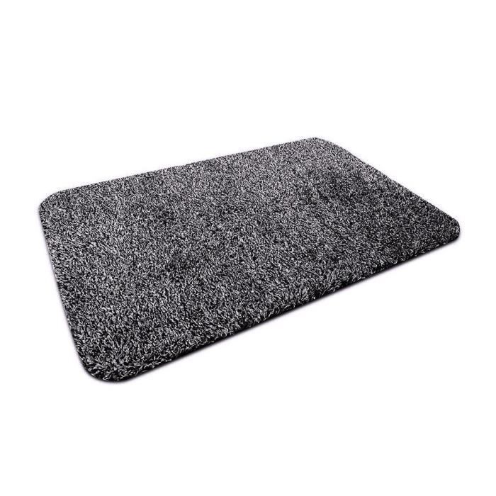 LEEGOAL Nano Tapis de tapis super absorbant Gris - Cdiscount Maison