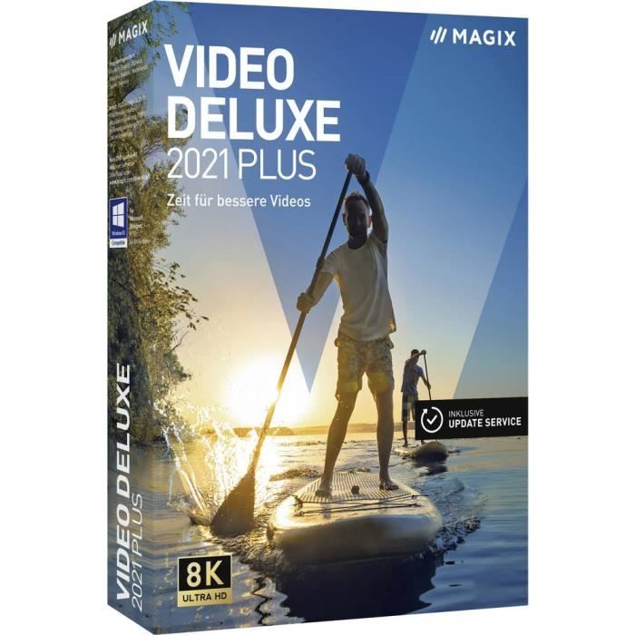 Magix Video deluxe Plus (2021) version complète, 1 licence Windows ...