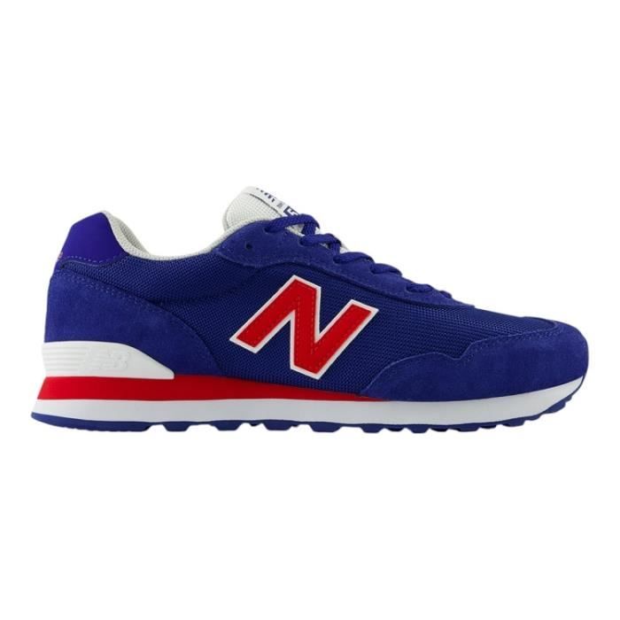 Baskets - New Balance - ML515V3 - Cuir - Talon Plat - Bout Rond Bleu ...