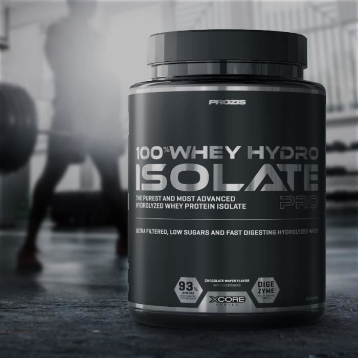 PROZIS - 100% Whey Hydro Isolate PRO SS 2000 g - Gaufre au Chocolat ...
