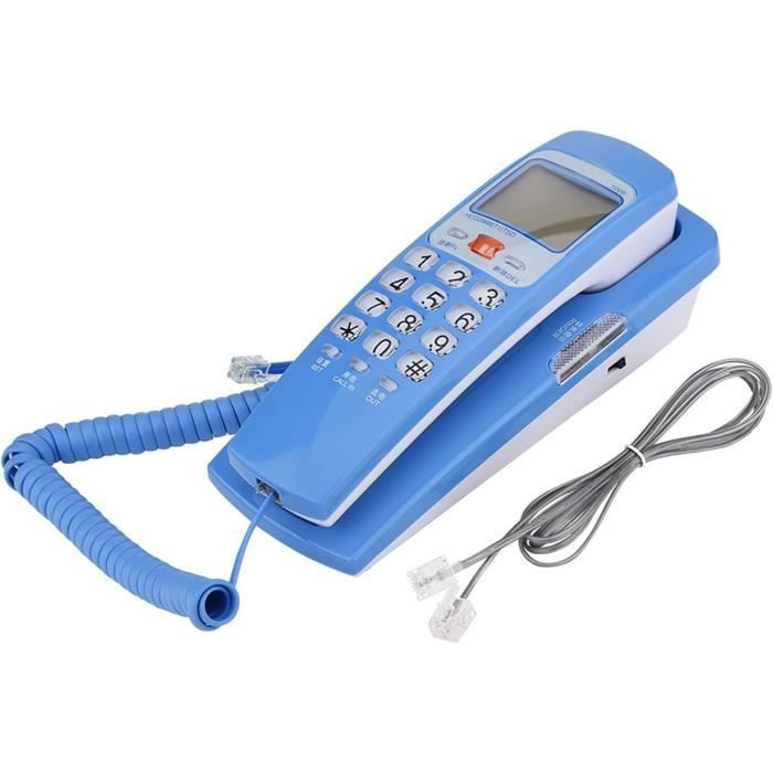 Téléphone Filaire Avec Répondeur, Fsk-Dtmf Identification De L'Appelant ...