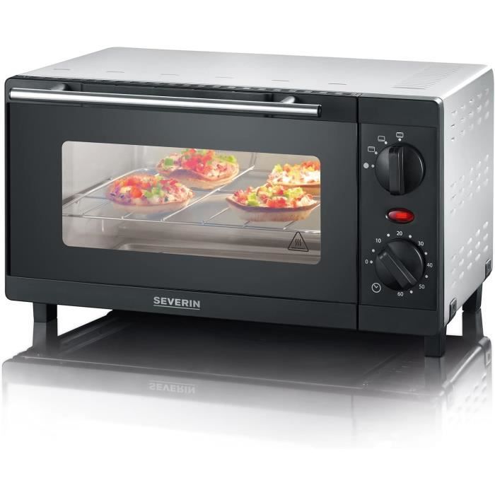 Mini-Four 9 L Avec Grille Et Plaque De Cuisson Incluses, Four Posable ...