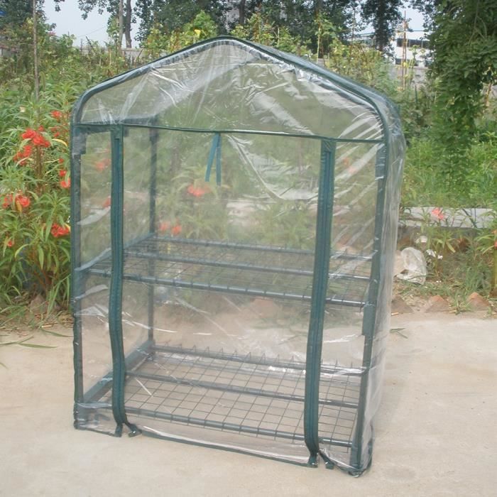 Serre de jardin balcon terrasse serre PVC imperméable transparent -HAN7 ...