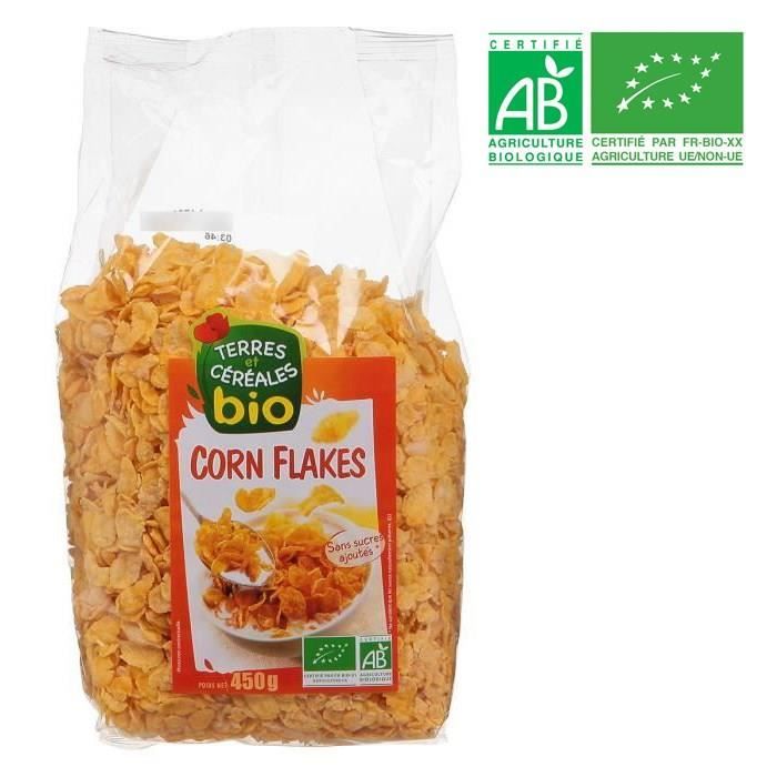 Corn flakes bio nature 450g - Cdiscount Au quotidien