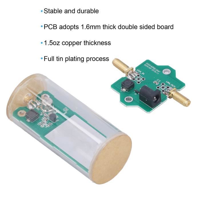 Mini antenne fouet - YOSOO - RTL-SDR - Active - Aluminium - Précision ± ...