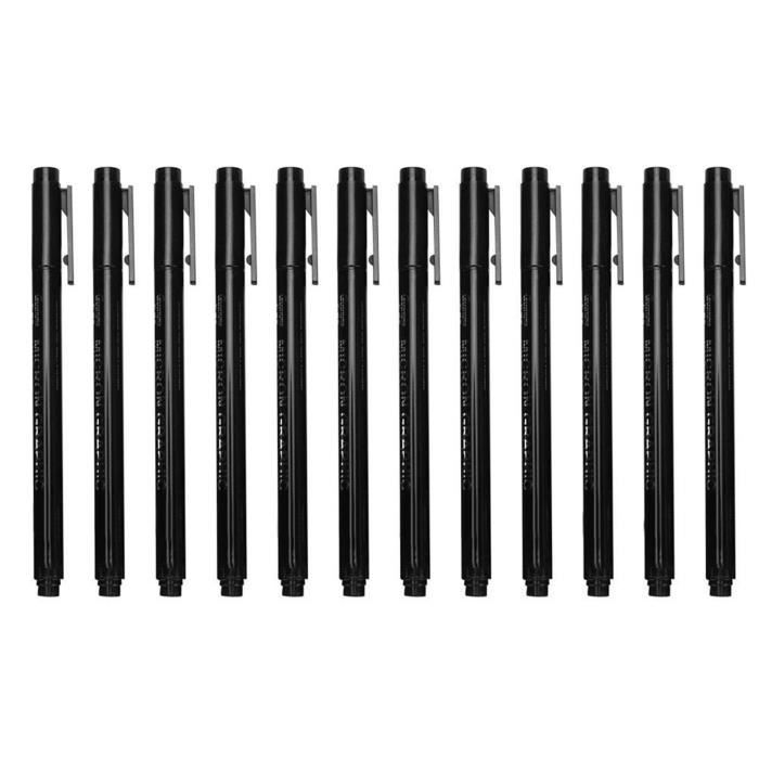 HURRISE stylo à pointe fine 12pcs Micron Liner pointe fine marqueur ...