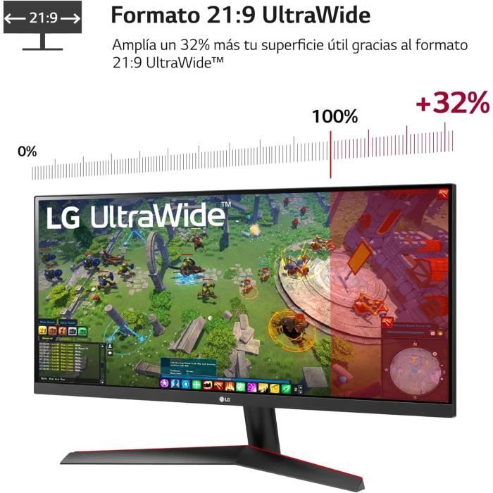 Ultrawide™ 29Wp60G-B Ecran Pc Ultra Large 29" - Dalle Ips Résolution ...