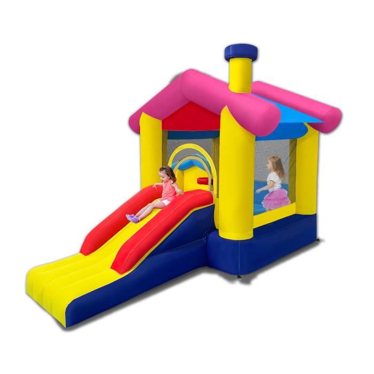 UISEBRT Enfants Château Gonflable Maison de Jeu, pour l'intérieur et l ...