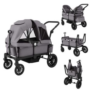 Poussette chariot double - Cdiscount