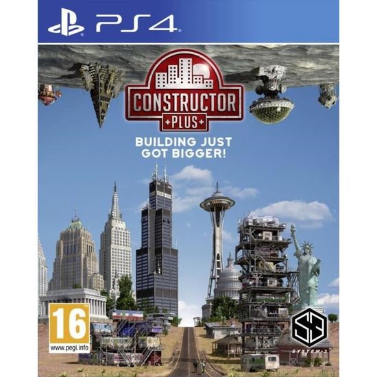 Constructor Plus Jeu PS4 - Cdiscount Jeux vidéo