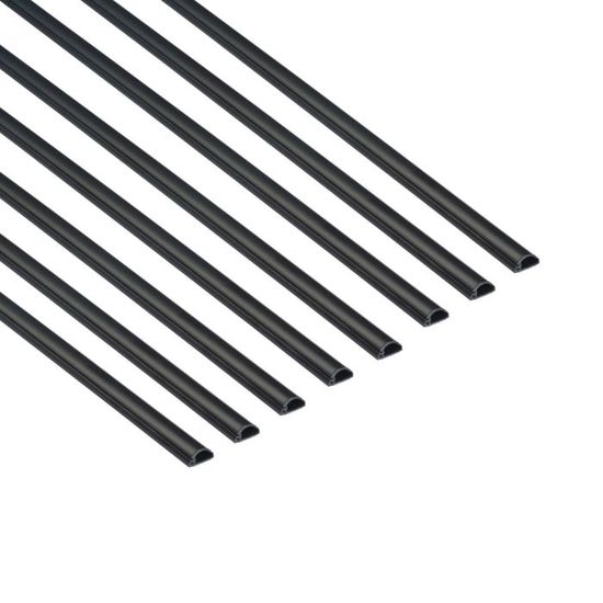 Moulure - goulotte - cache fil - plinthe - gaine range-fil - clips D ...