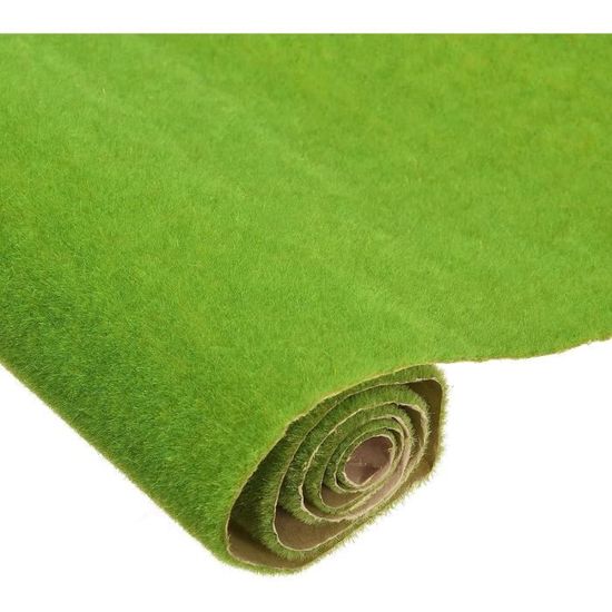 Tapis De Gazon Artificiel 50 Cm X 1 M Vert Clair[H2294] - Cdiscount Jardin