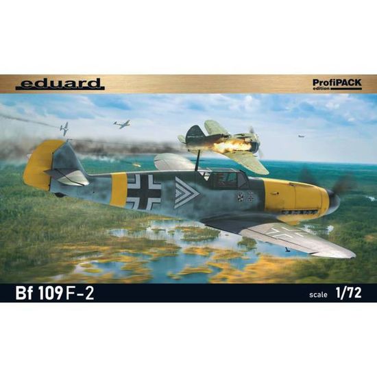 EDUARD - Maquette Avion Bf 109f-2 Eduard |70154| 1:72 - Ref : 14036 - Cdiscount Jeux - Jouets