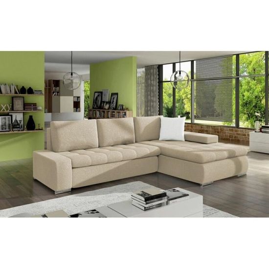 Canapé - Canapé d'angle Comfivo 251 446044 - Boucle Baloo 2073 ...