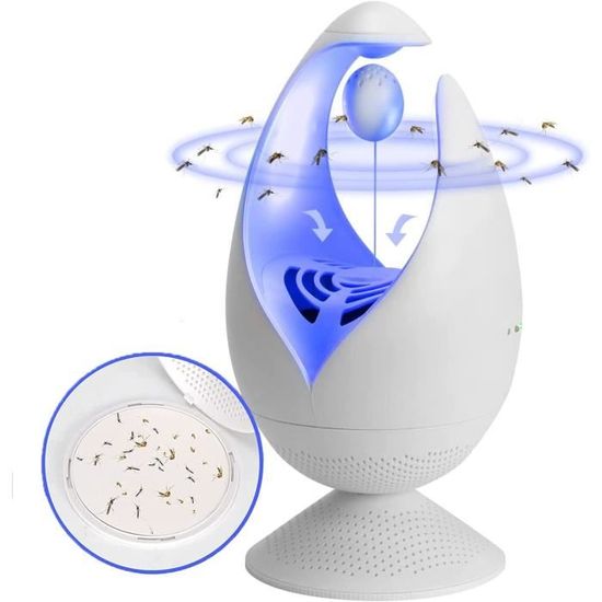 Anti Moustique Interieur, 3W Uv Moustique Tueur Anti Insectes Répulsif ...