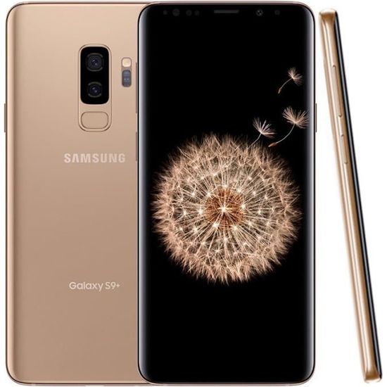 6.2’’Samsung Galaxy S9+ G965U 64Go D'or-Téléphone reconditionné ...