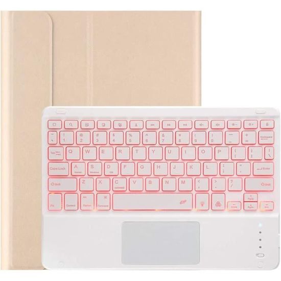 Coque Clavier Rétroéclairé Pour Samsung Galaxy Tab S5E 10,5" 2019 Sm ...