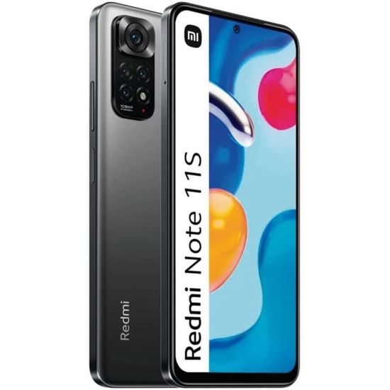 Xiaomi Redmi Note 11s - Smartphone 128GB,6GB RAM,Dual Sim,Graphite Grey - Cdiscount Téléphonie