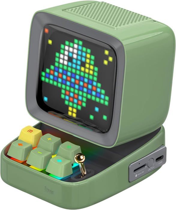 Ditoo plus Pixel art Haut-parleur Bluetooth portable avec contrle par ...