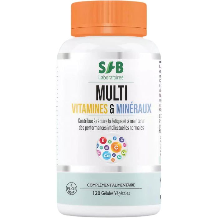 Multivitamines et Minéraux - Calcium, Magnésium, 11Vitamines , Zinc, Cuivre, Sélénium - 120 ...