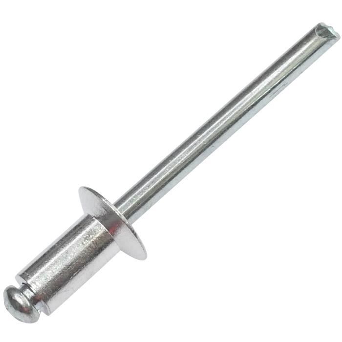 AERZETIX - Lot de 100 Rivets aveugles à tête fraisé - pop à rupture de ...