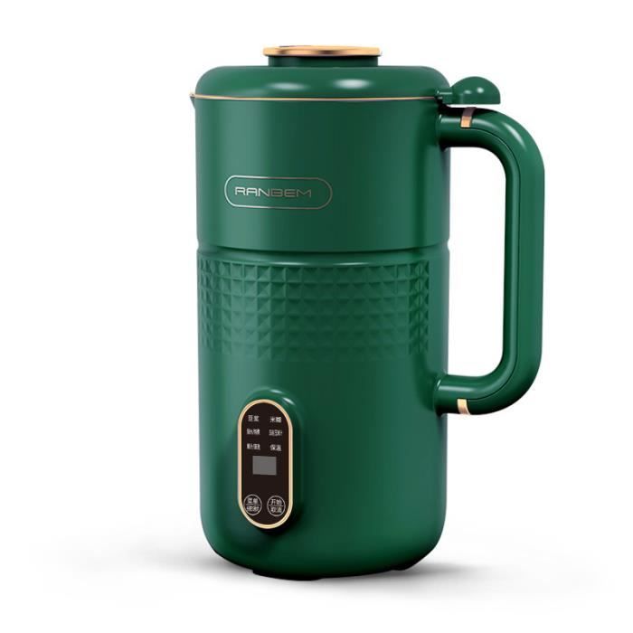 Vert - Machine multifonction pour mélanger le lait de soja, 220V, 0.6L ...