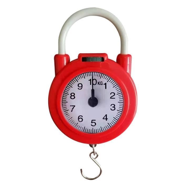 Balance à ressort portable multifonction 10 KG, pour ménage, shopping ...