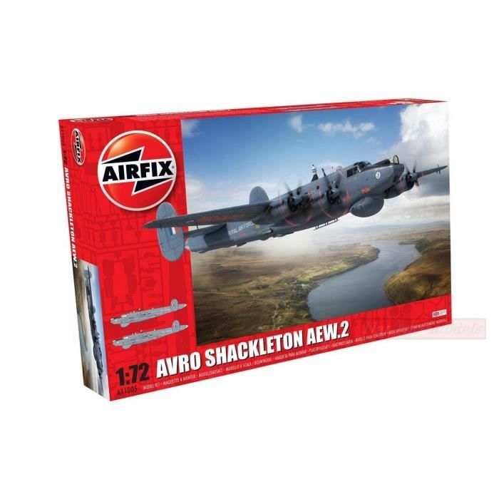 AIRFIX AX11005 AVRO SHACKLETON AEW.2 KIT 1:72 MODELLINO MODEL ...