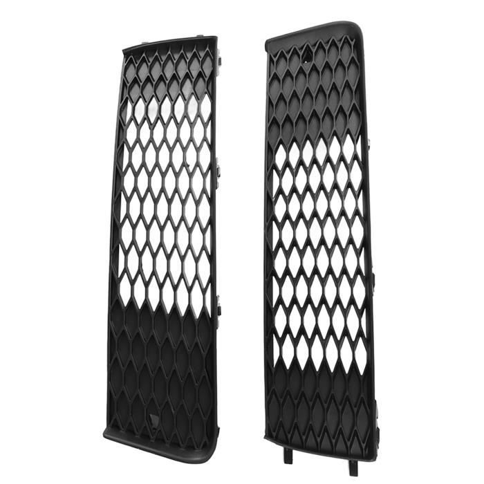 Akozon Grille extérieure de pare-chocs avant 1 paire de calandre ...