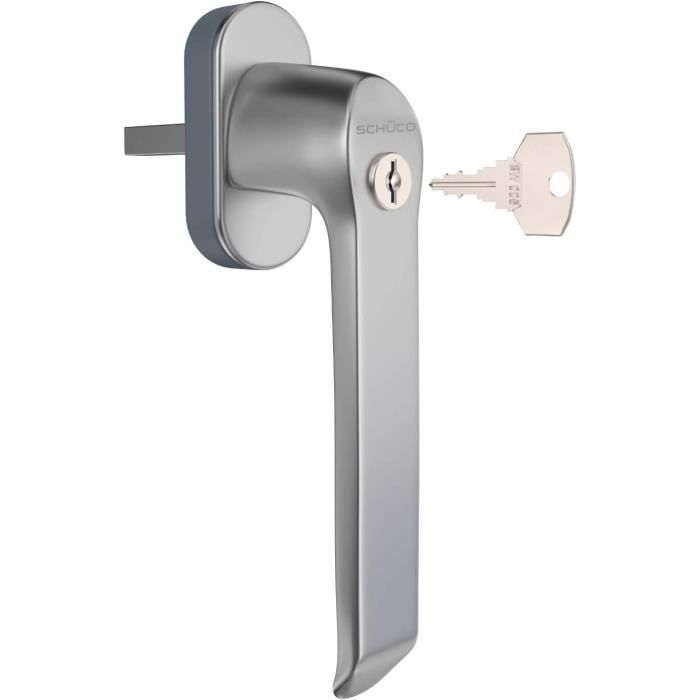 Schüco Fenstergriff Abschließbar Silber - Cdiscount Bricolage