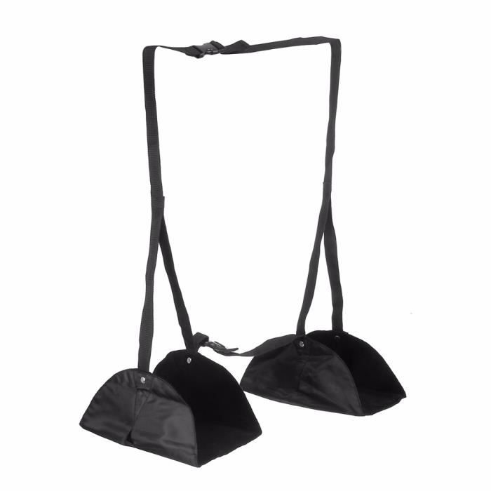 Repose-pieds d'avion portatif, accessoires réglables de voyage de repos ...