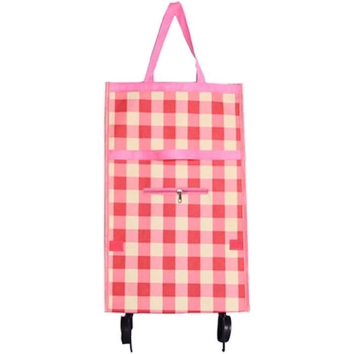 Chariot de Courses Panier Pliant portatif de Grande capacité Faisant Le ...