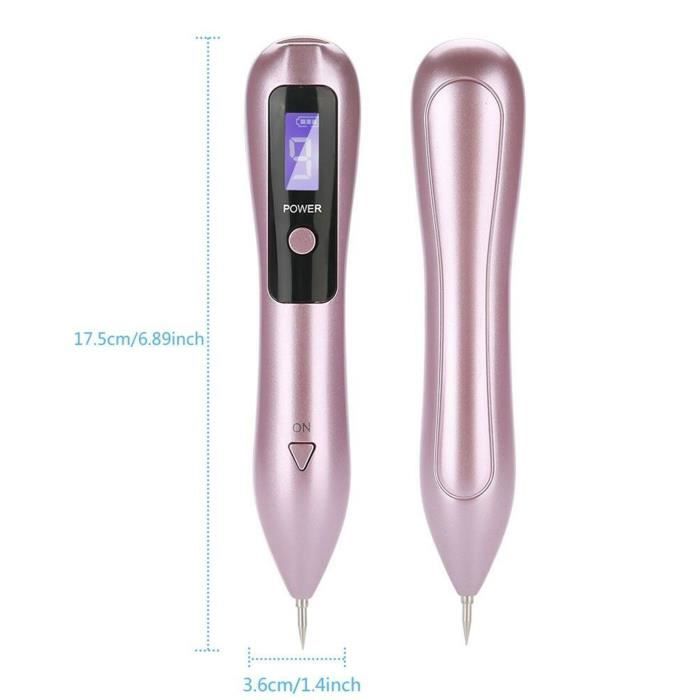 LCD 9 stylo laser verrues taches rousseur tatouage cicatrice retrait ...