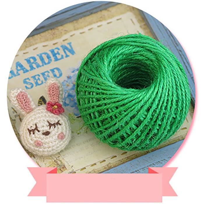 Corde De Ficelle Naturelle De 2 Mm, 15 Types De Couleurs En Option ...