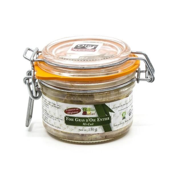 Foie Gras d'Oie Entier Mi-Cuit du Périgord 130g - Cdiscount Au quotidien