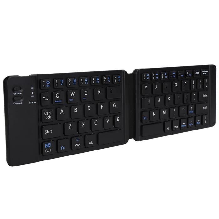 Cikonielf Clavier pliable B05 Clavier Pliant Bluetooth 3.0 Clavier Sans ...