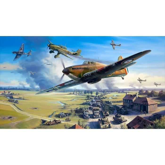 Puzzle 1000 Pièces Pour Adultes Mini Puzzles Réservoir D'Avion Ados ...