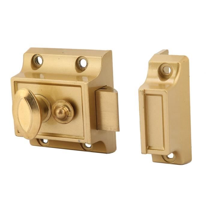 Garosa Deadbolt Rim Lock Nightlatch Deadbolt Door Lock Rim Lock avec ...